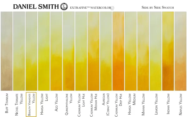Daniel Smith Bismuth Vanadate Yellow Extra Fine watercolor