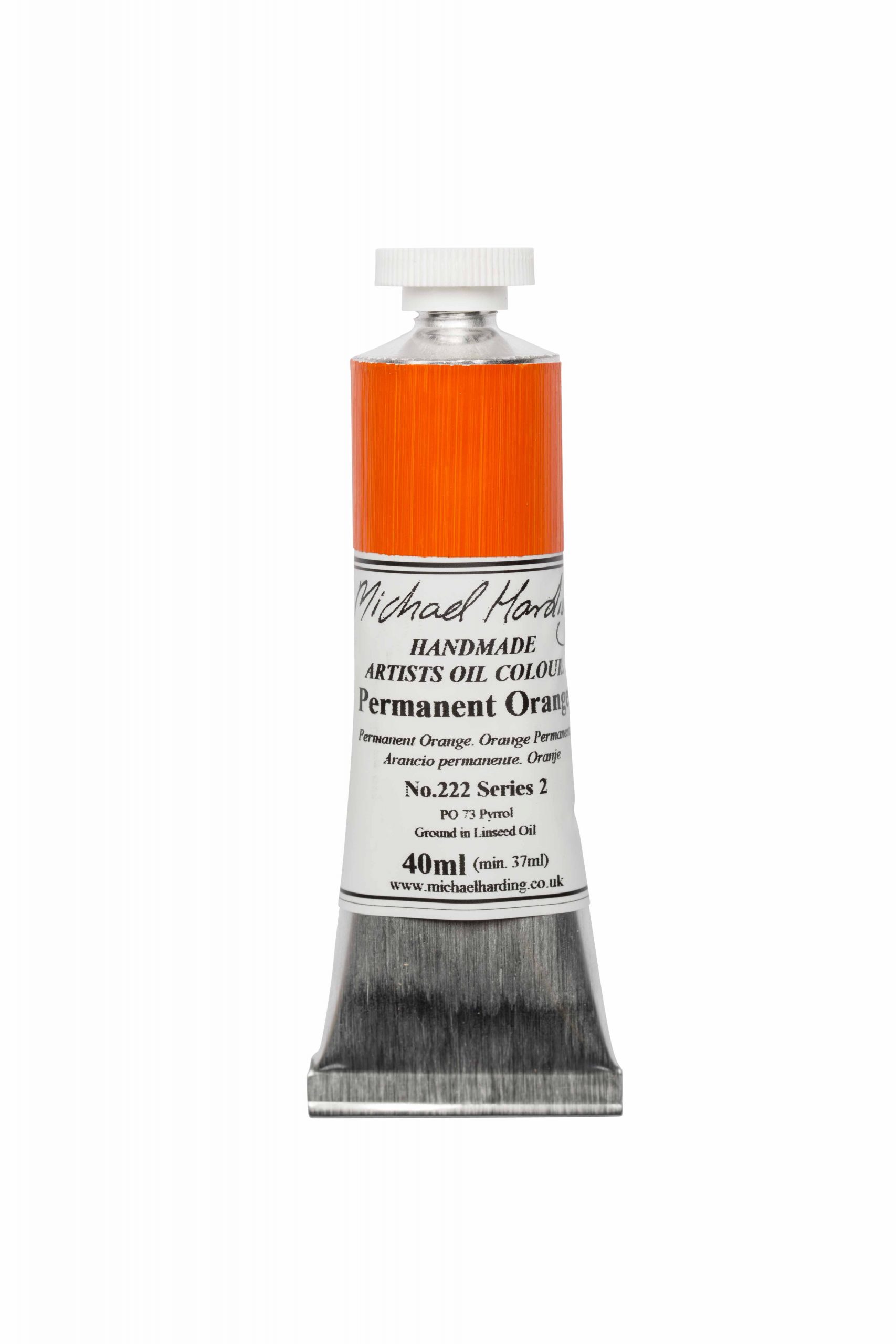 Michael Harding Permanent orange oil